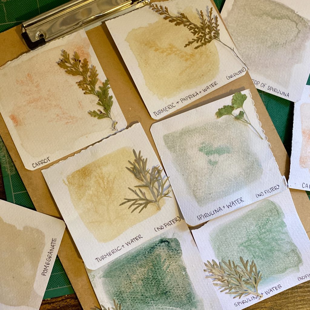 Turmeric Anthotype DIY - Grown by Thorns